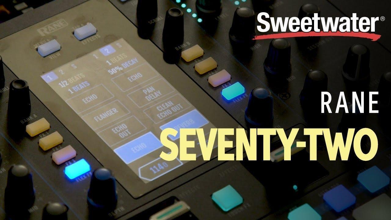 RANE Seventy-Two 2-channel DJ Mixer Demo