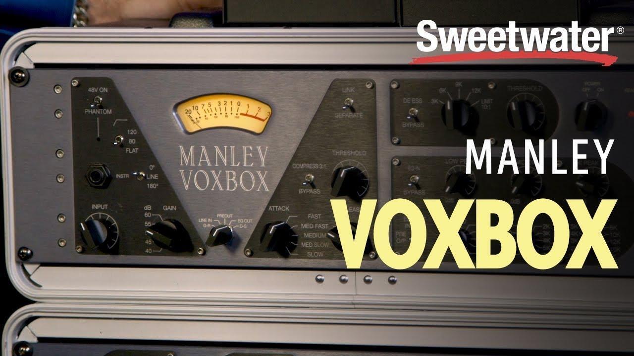 Manley VOXBOX Tube Channel Strip Overview