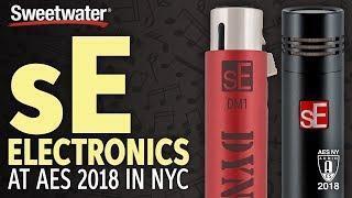 Sweetwater at AES 2018: sE Electronics sE7 Condenser Mics & DM1 Inline...