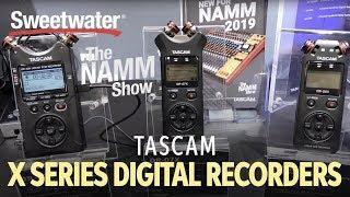 TASCAM X Series Digital Recorders at Winter NAMM 2019