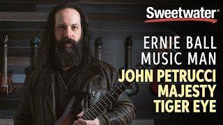Ernie Ball Music Man John Petrucci Majesty Tiger Eye Guitar Overview
