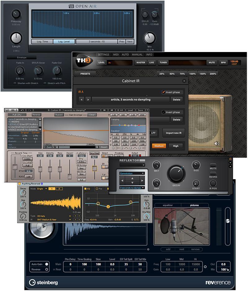 Create Idealized Impulse Responses for Convolution Reverbs