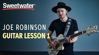 Joe Robinson Guitar Lesson 1 - "Mindless"