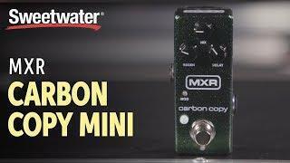 MXR Carbon Copy Mini Delay Pedal Demo with Bryan Kehoe