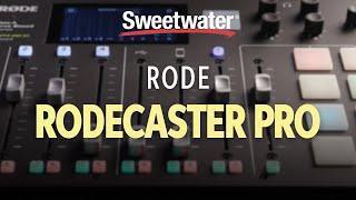 RodeCaster Pro Podcast Production Studio Demo