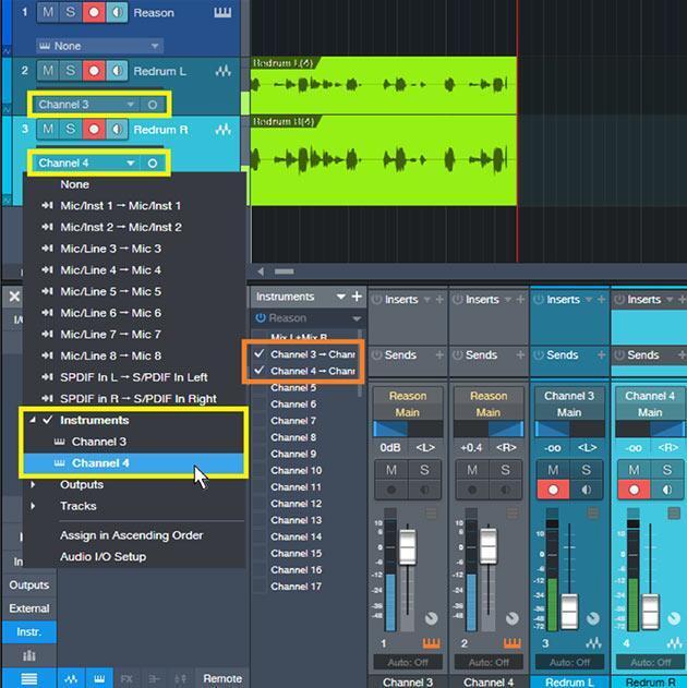 How to Use ReWire in Studio One
