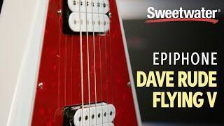 Epiphone Dave Rude Flying V Guitar Demo