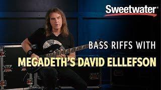Megadeth Bassist - David Ellefson's Favorite Riffs | Bass Lesson