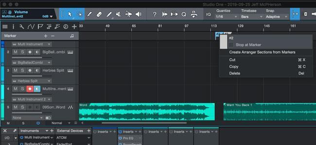 Using Studio One for Virtual Instruments and Tracks Live