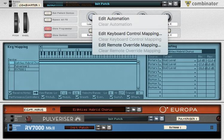 Creating Instruments in Reason for Live Performance