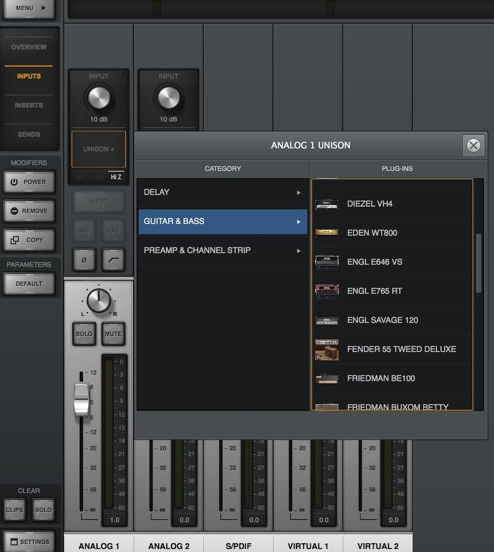 Recording Electric Guitar with Universal Audio's Apollo