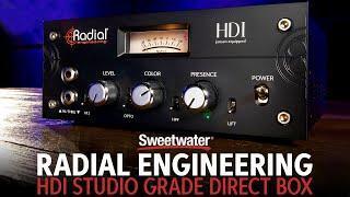 Radial HDI Studio Grade Direct Box Demo