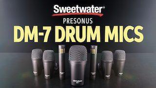 PreSonus DM-7 Drum Microphone Set Demo