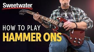 How to Play Hammer-ons | Guitar Lesson