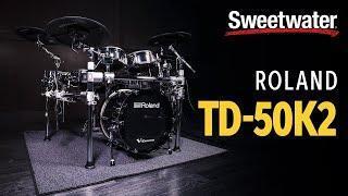 Roland TD-50KV2 Electronic Drum Kit Demo Featuring TD-50X Sound Module...