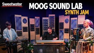 Moog Sound Lab Jam | Daniel Fisher, Billy, and Faye