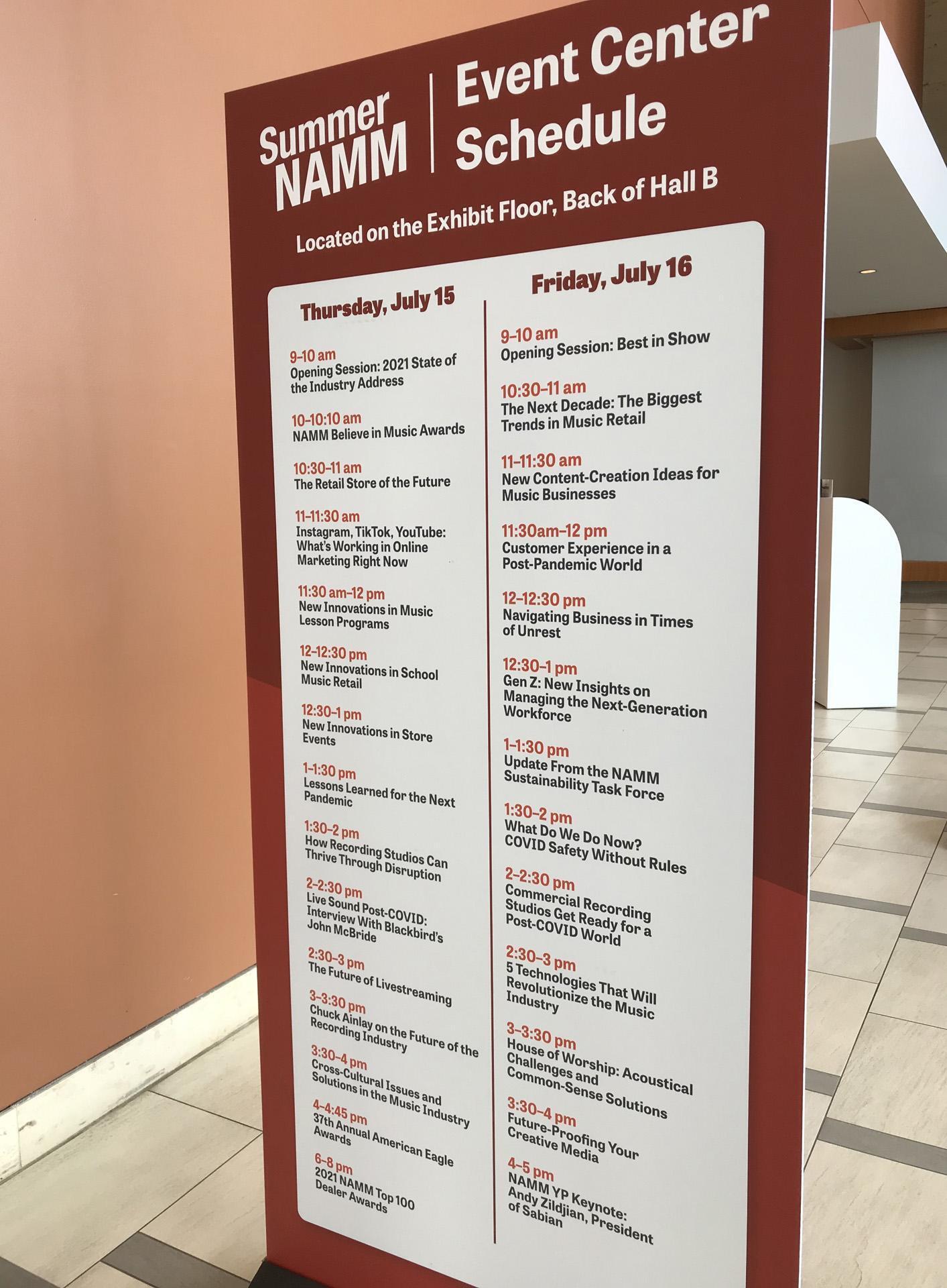 Summer NAMM 2021: Welcome Back!