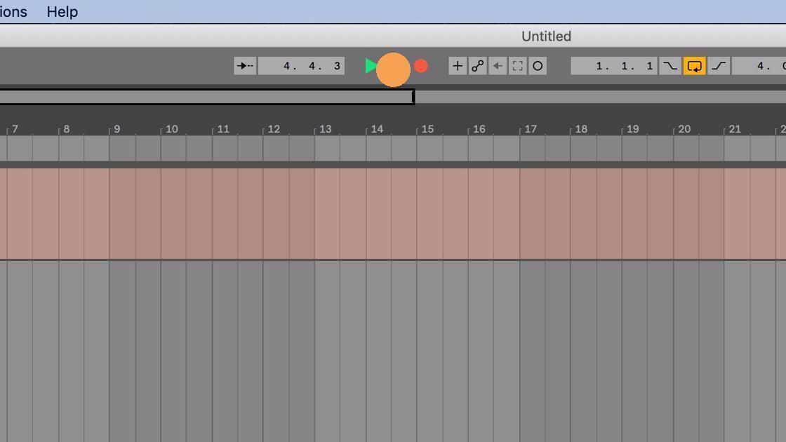 Comping in Ableton Live 11