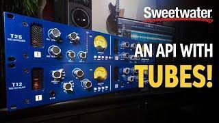 API Select Series T25 Tube Compressor and T12 Tube Microphone Preamp Overview...