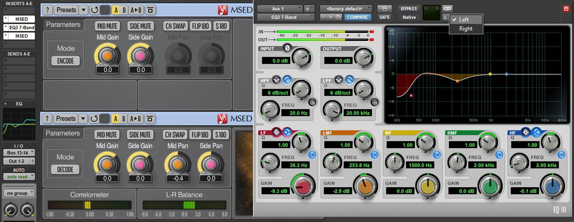 Easy Mid-side Processing