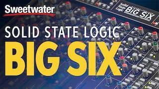 Solid State Logic BiG SiX Desktop Analog Mixer and Interface Demo