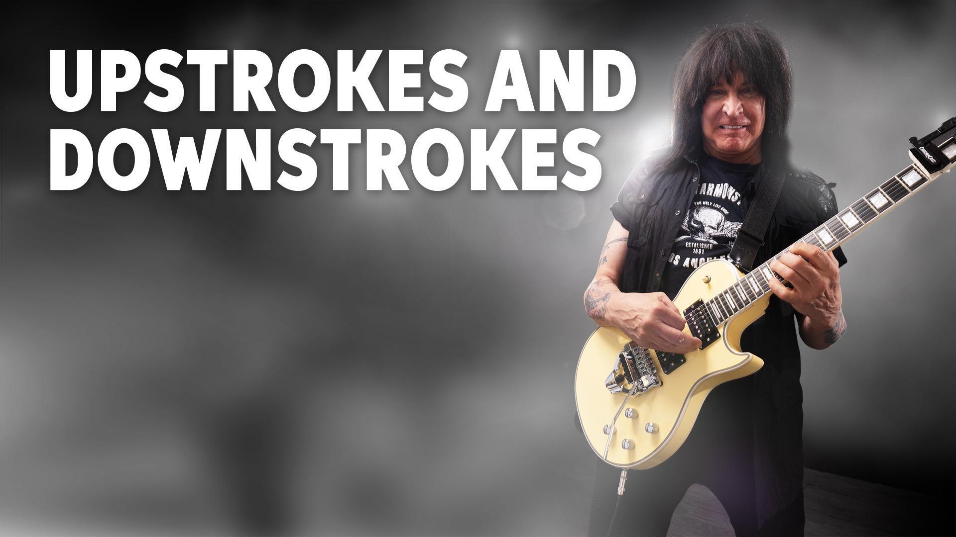 Upstrokes and Downstrokes | Michael Angelo Batio Beginner Guitar Lesson...