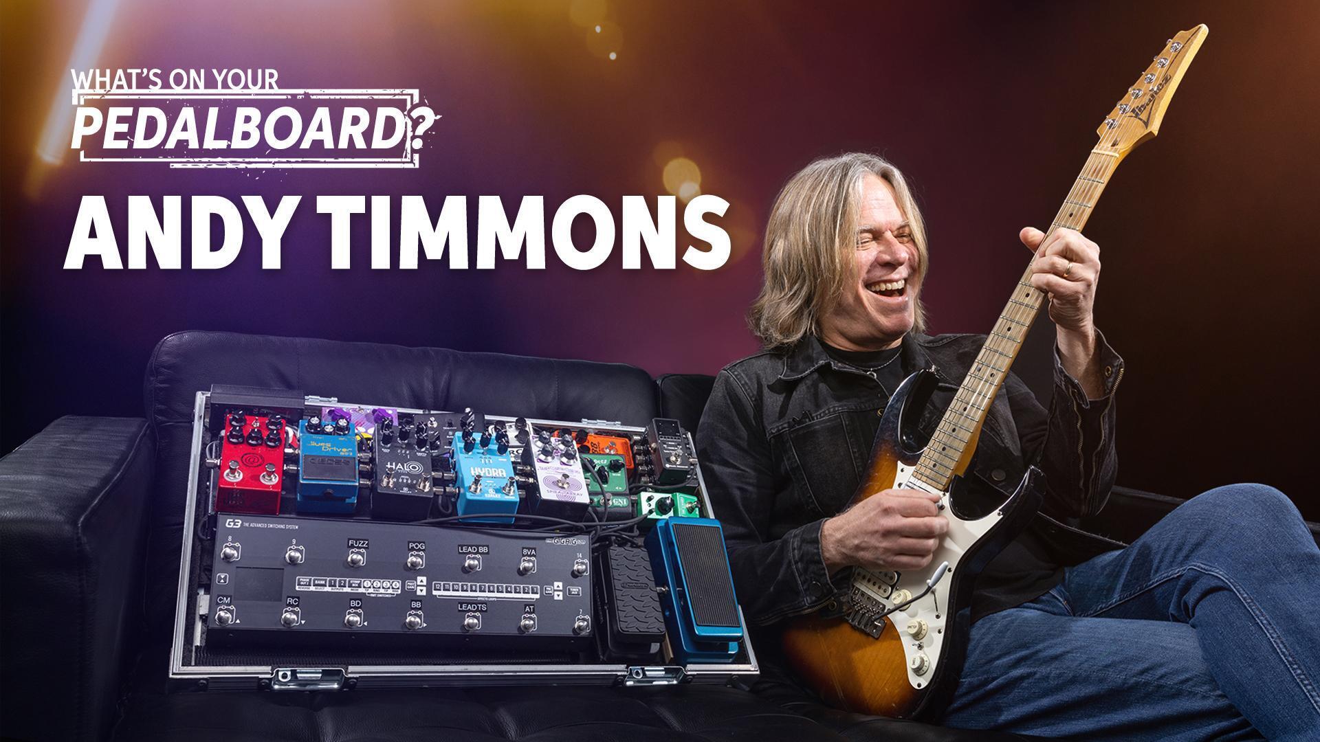 Andy Timmons's FULL Pedalboard | What's on Your Pedalboard