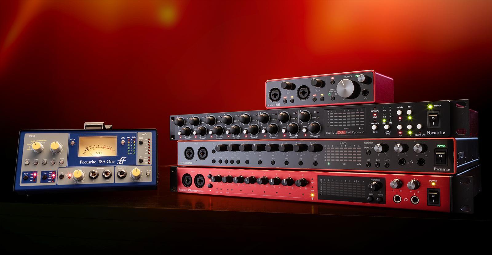Best Focusrite Gear for Home and Project Studios