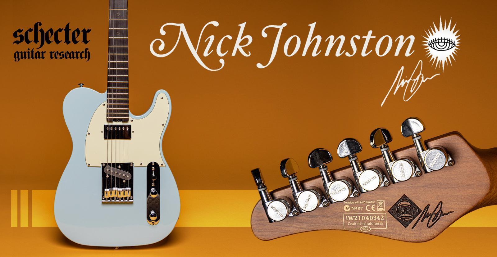 WIN a Schecter Nick Johnston Signature PT in Atomic Frost!