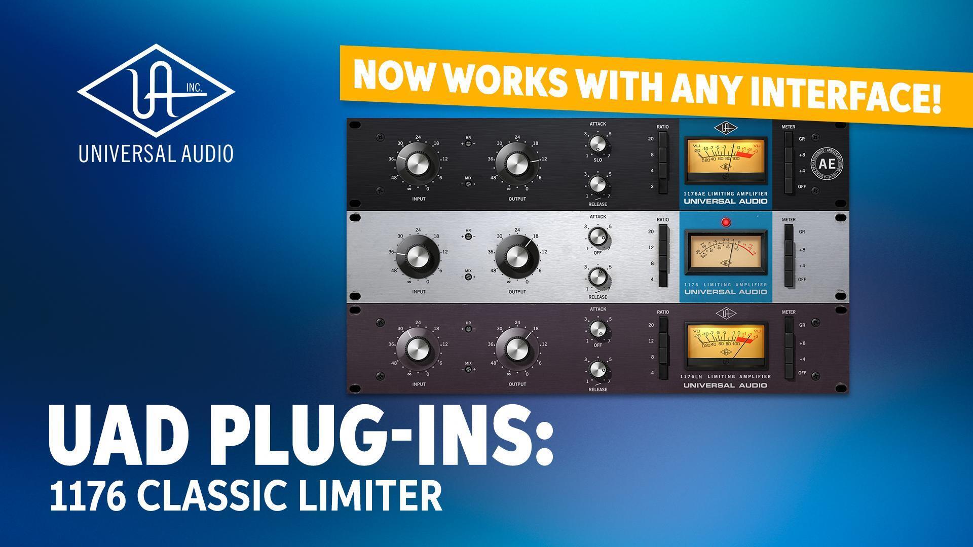 Universal Audio UAD 1176 Classic Limiter Collection Plug-in Demo