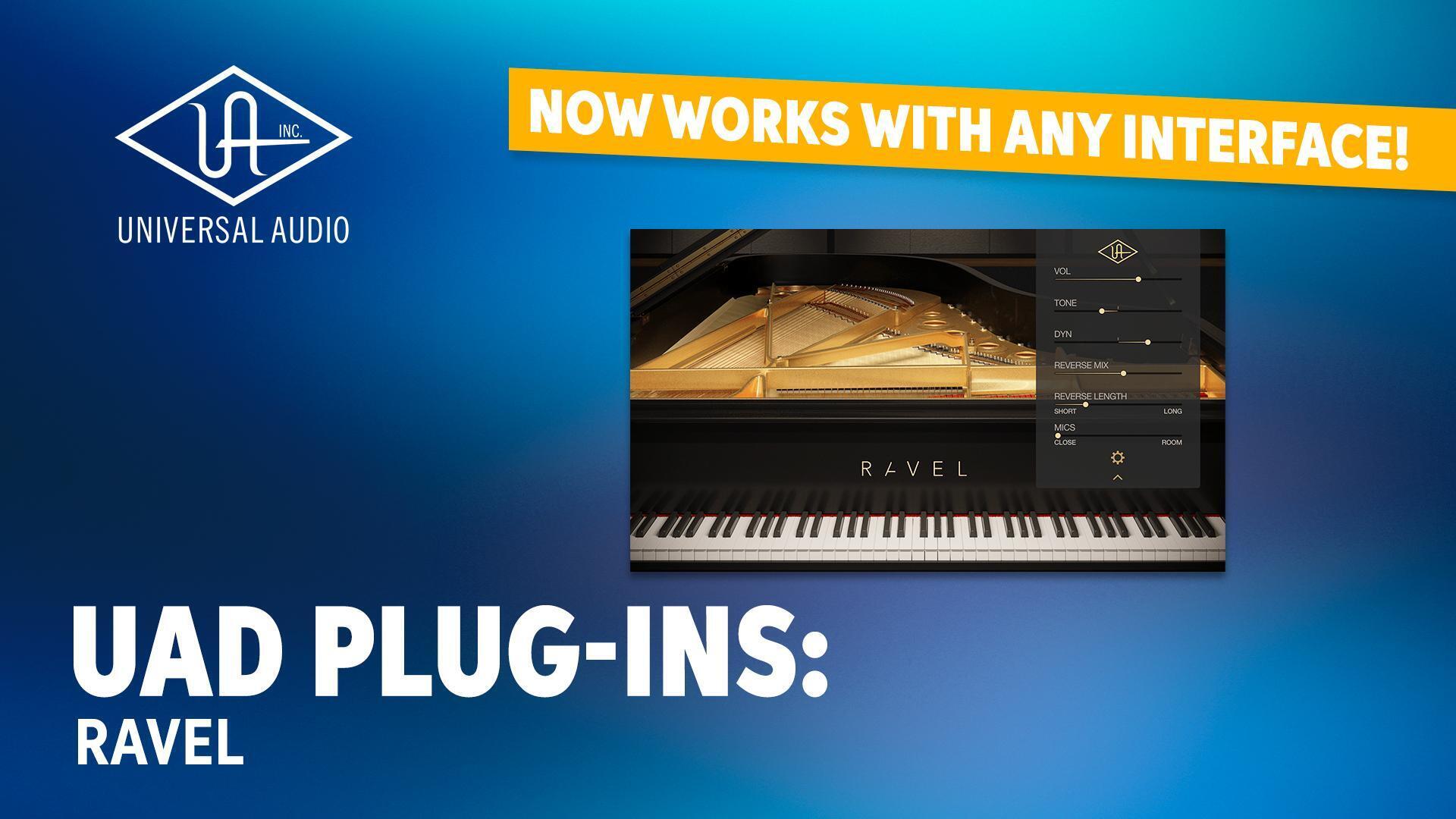 Universal Audio UAD Ravel Grand Piano Plug-in Demo