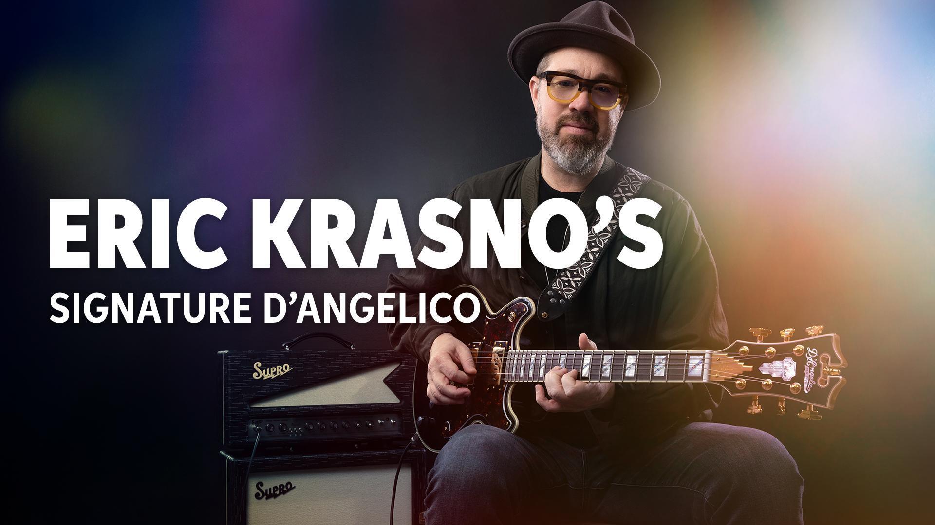 Eric Krasno Demos His Signature Sweetwater Exclusive D'Angelico Brighton...
