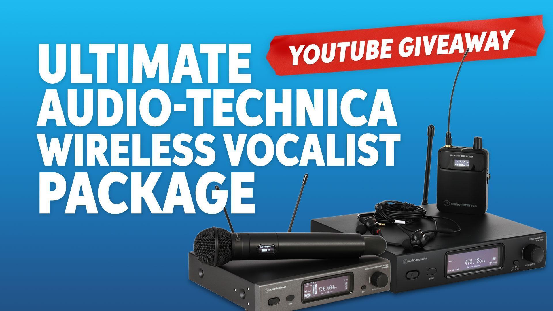 GIVEAWAY 🎁 — Ultimate Audio-Technica Wireless Vocalist Package