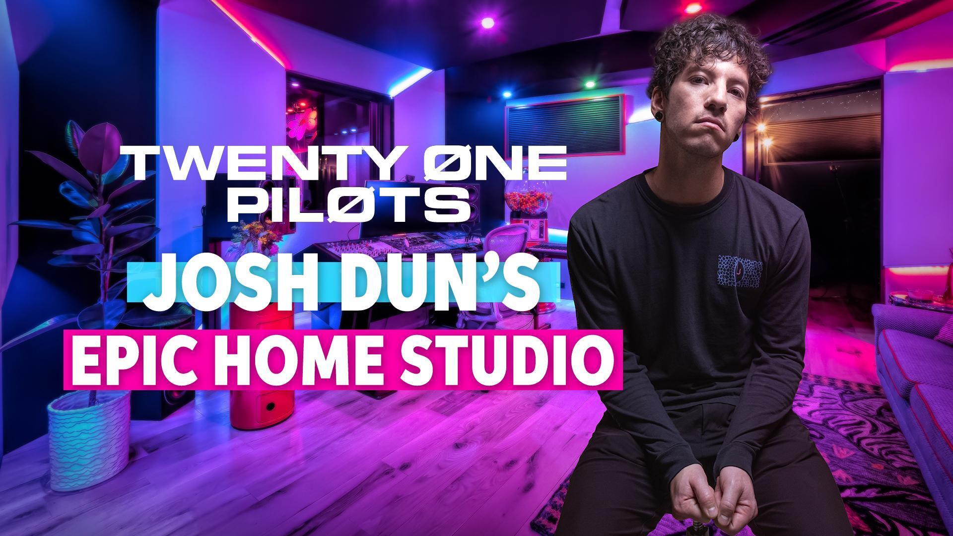Twenty One Pilots' Drummer, Josh Dun's Epic Home Studio Tour
