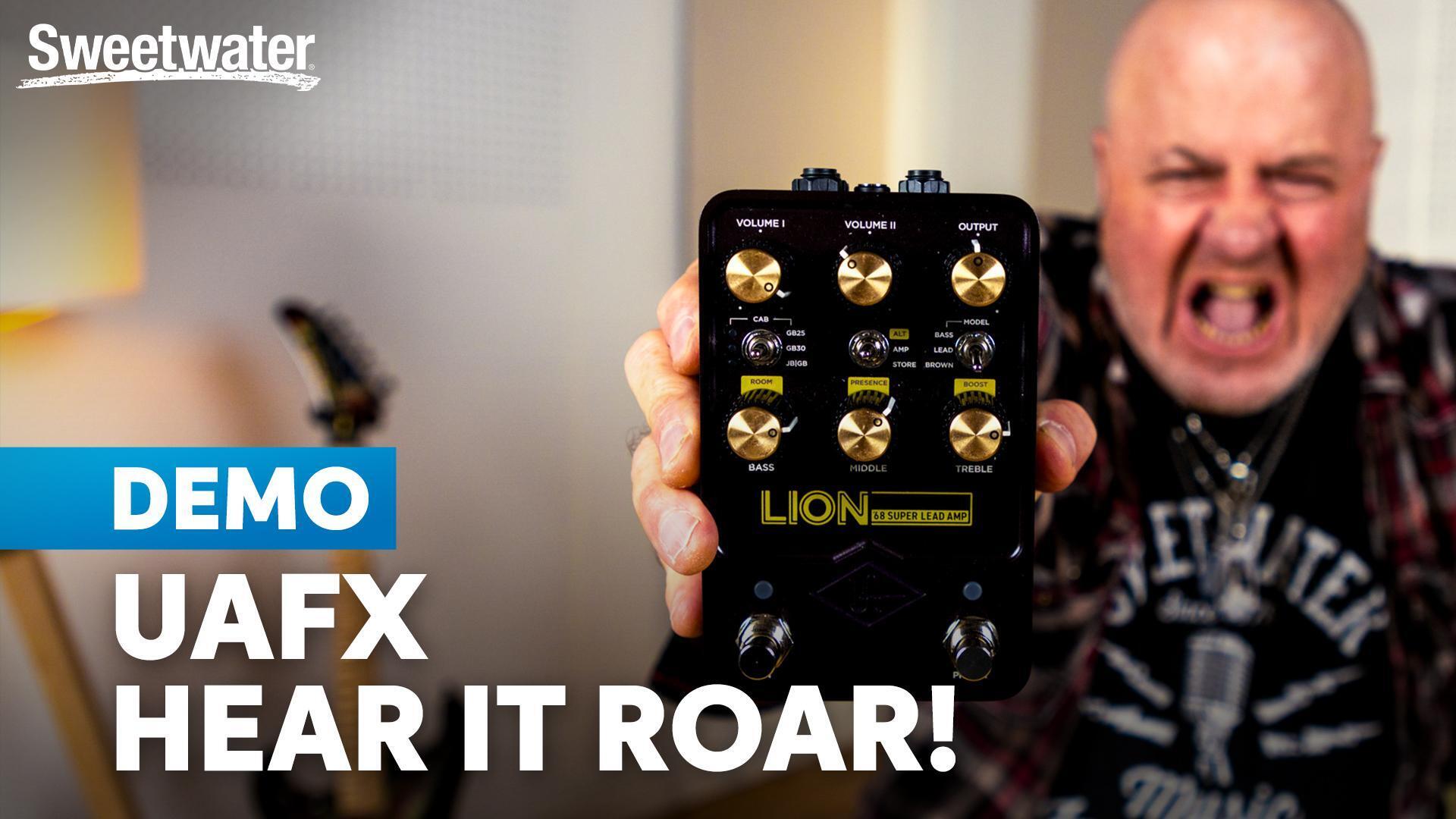 Universal Audio UAFX Lion '68 Super Lead: Ferocious Character for All ...