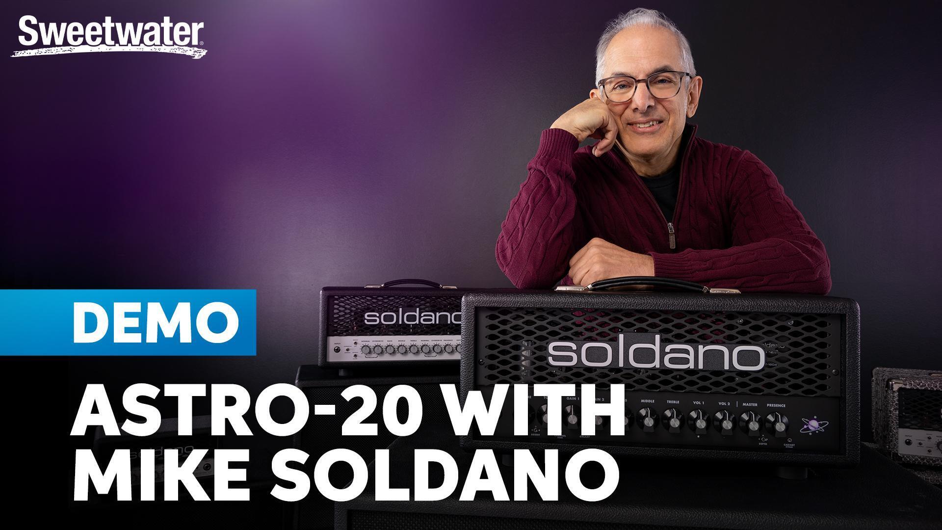 Soldano Astro-20 Tube Amp: Galactic Tones & Mike Soldano Interview...