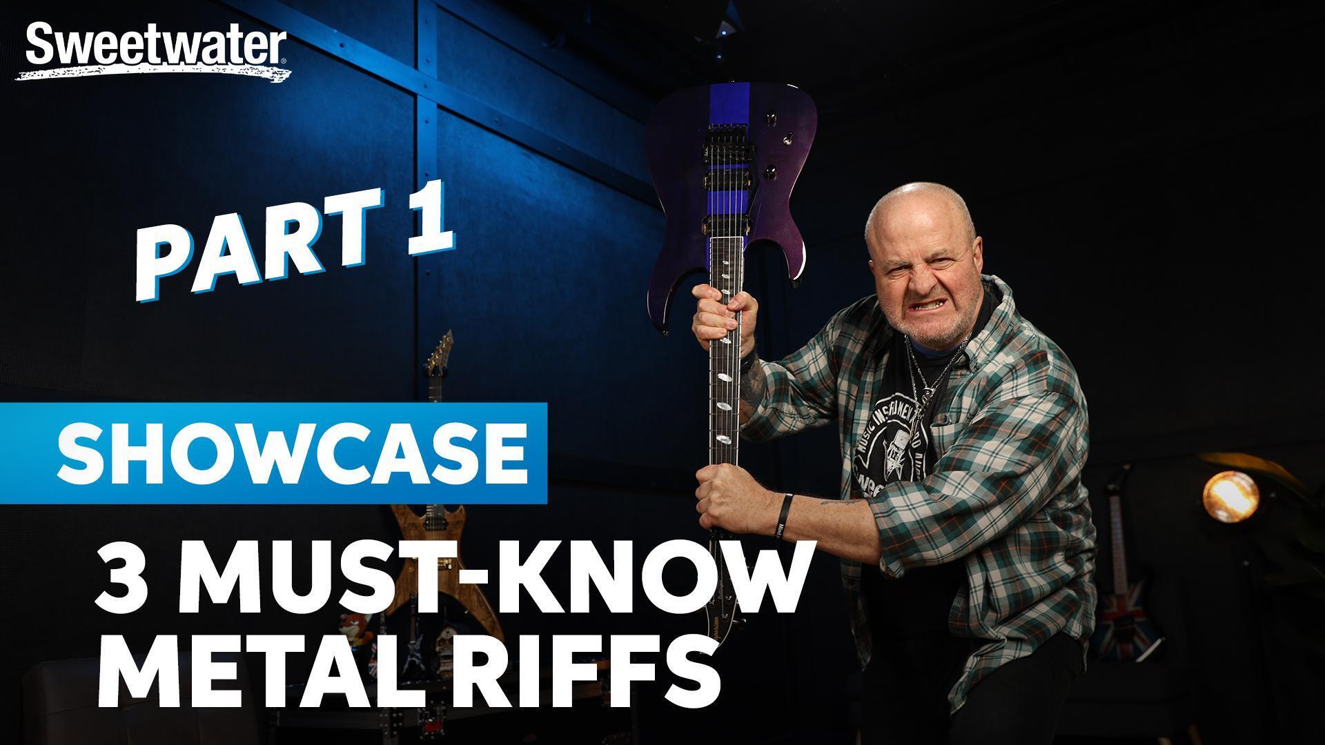 Essential Blues-scale Riffs, Part 1: Three Must-know Metal Riffs