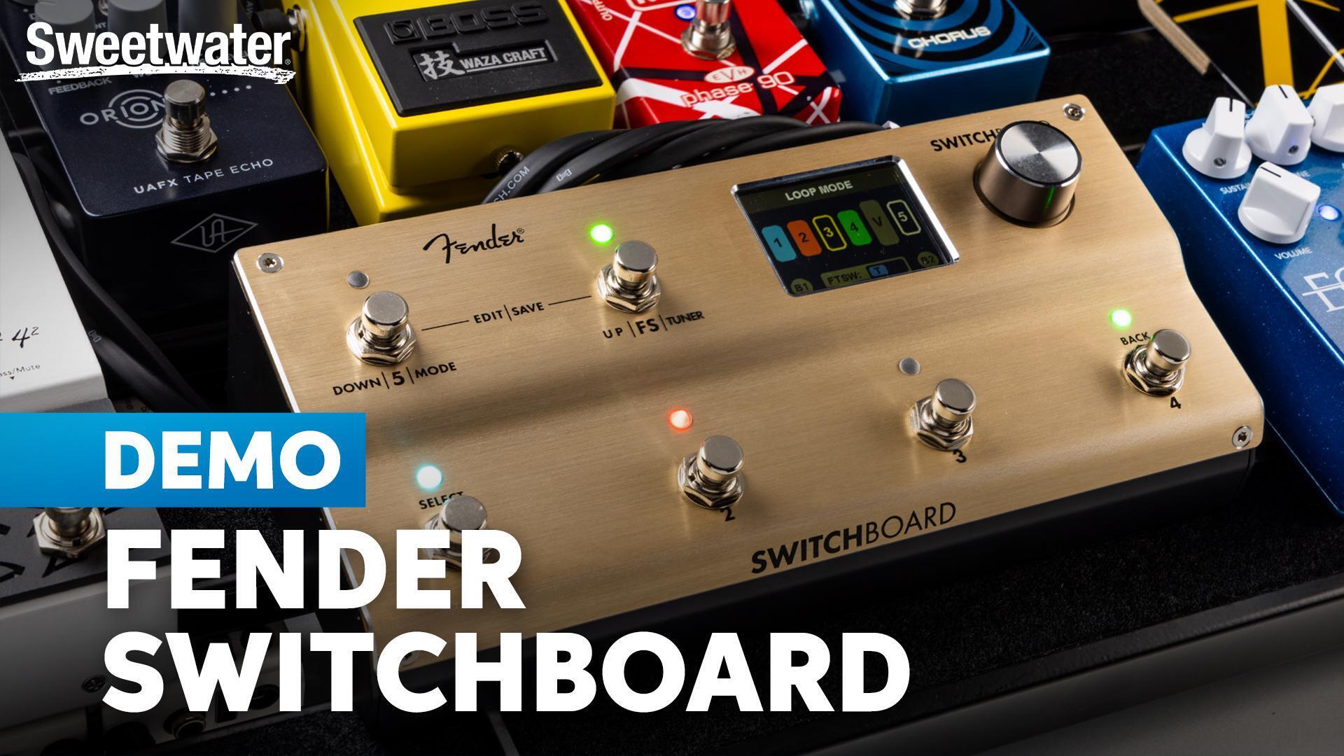 Fender Switchboard: Seize Your Sound with Unmatched Modularity & Total...