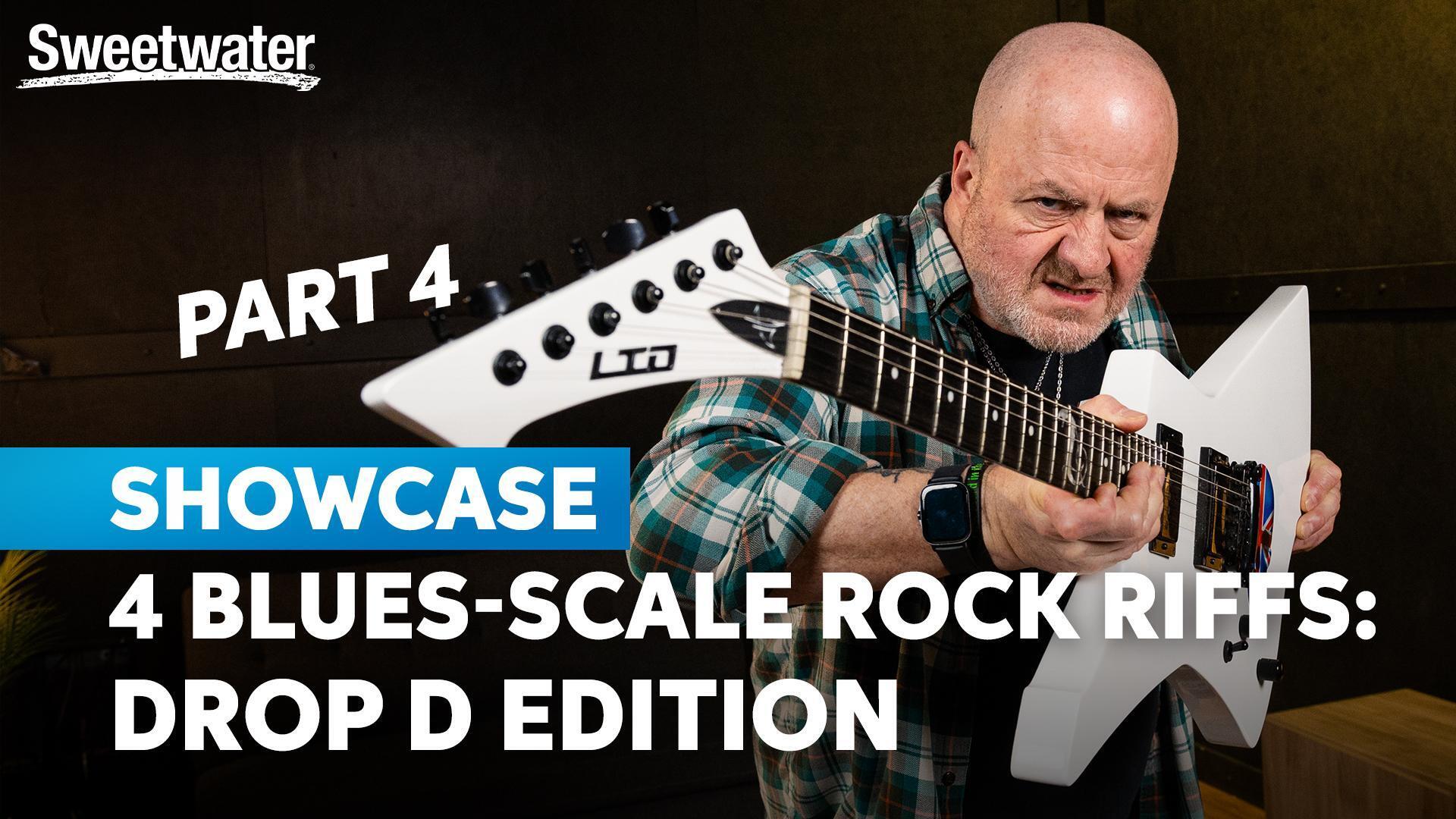 Essential Blues-scale Riffs, Part 4: Four Iconic Drop D Riffs
