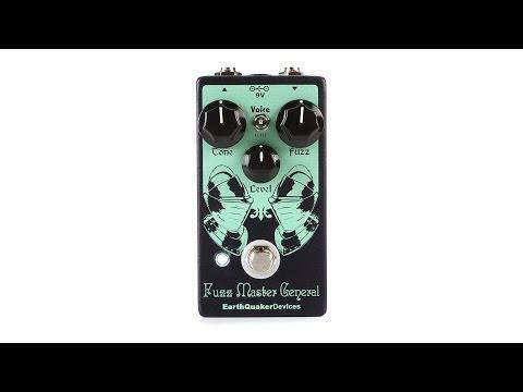 EarthQuaker Devices Fuzz Master General Octave Fuzz Pedal Review by ...