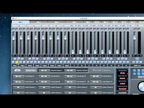 Focusrite Mix Control Tutorial: Mixer