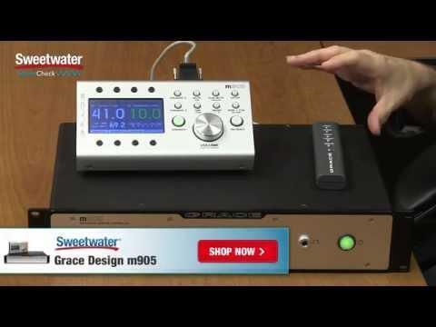 Grace Design m905 Analog 2.1 Monitoring System Review by Sweetwater ...