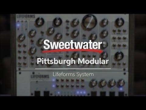Pittsburgh Modular Lifeforms System 201 Modular Synthesizer Demo by Sweetwater...