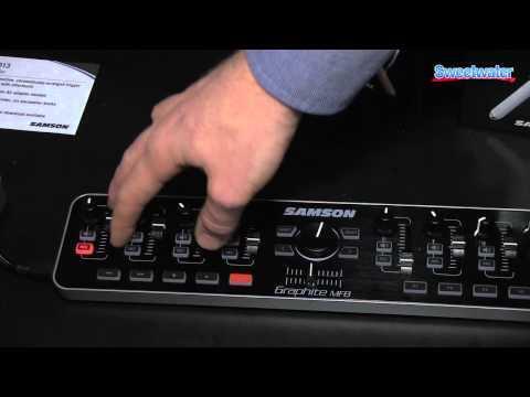 Samson Graphite MF8 Portable Control Surface Overview - Sweetwater at ...