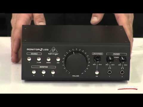 Behringer Monitor 2 USB Control Station - Sweetwater at NAMM 2015