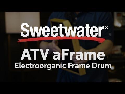 ATV aFrame Electroorganic Frame Drum Demo