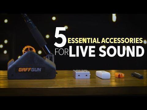 5 Essential Accessories for Live Sound