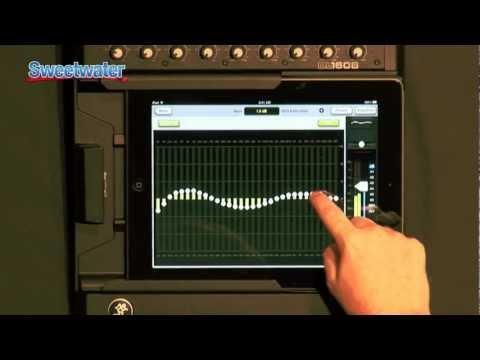 Mackie DL1608 iPad Mixer Overview