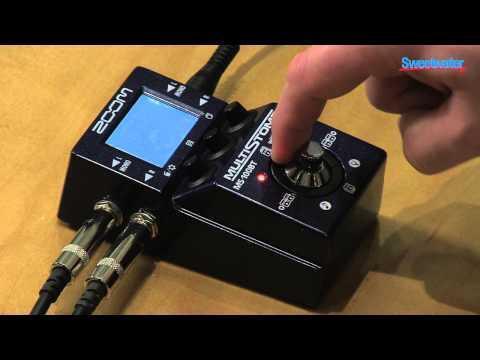 Zoom MS-100BT MultiStomp Programming Walkthrough with Daniel Fisher