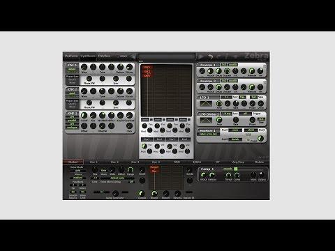 U-he Zebra2 Modular Synthesizer Plug-in Demo by Sweetwater